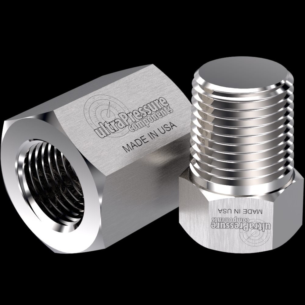 High Pressure NPT Plugs & Caps | Ultra Pressure Components