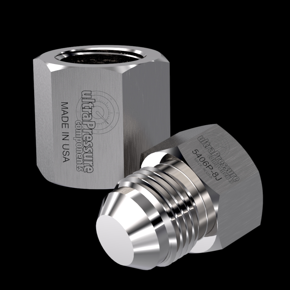 High Pressure JIC Plugs And Caps | Ultra Pressure Components